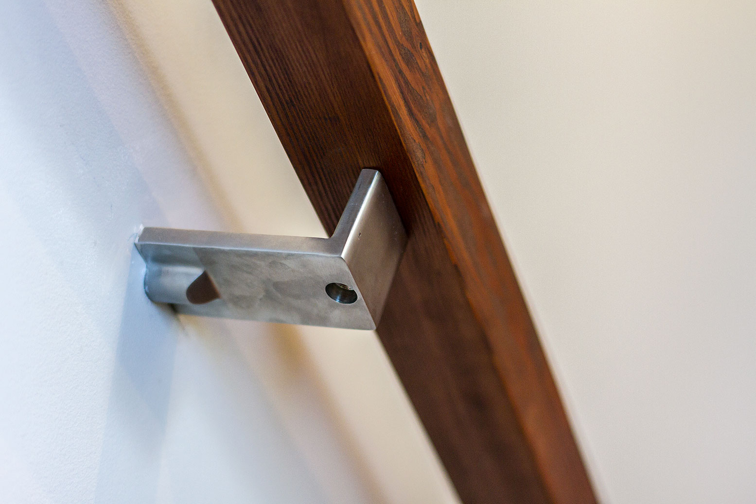 Wood Handrail Inner String Mount - Silver Fern Ventures Inc.
